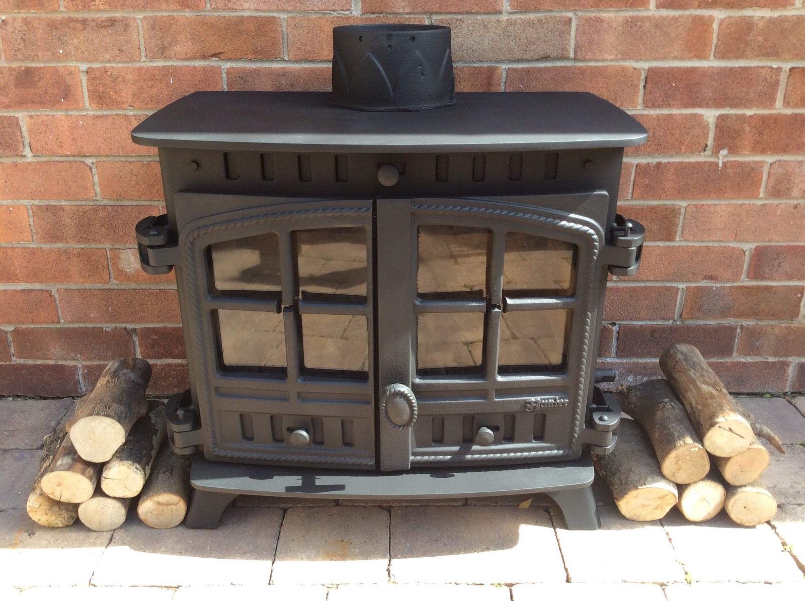 hunter herald 8 stove glass - Stoveglass-Direct